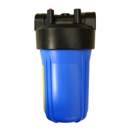 10" Jumbo Big Blue Style Water Filter Housing | 1" Ports