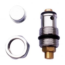 Drinking Fountain Tap Spares | Locking Nut, Button & Valve